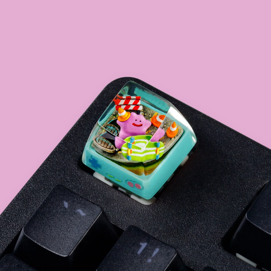 S-Craft Pokemon Ditto Artisan Keycap, Computers & Tech, Parts ...