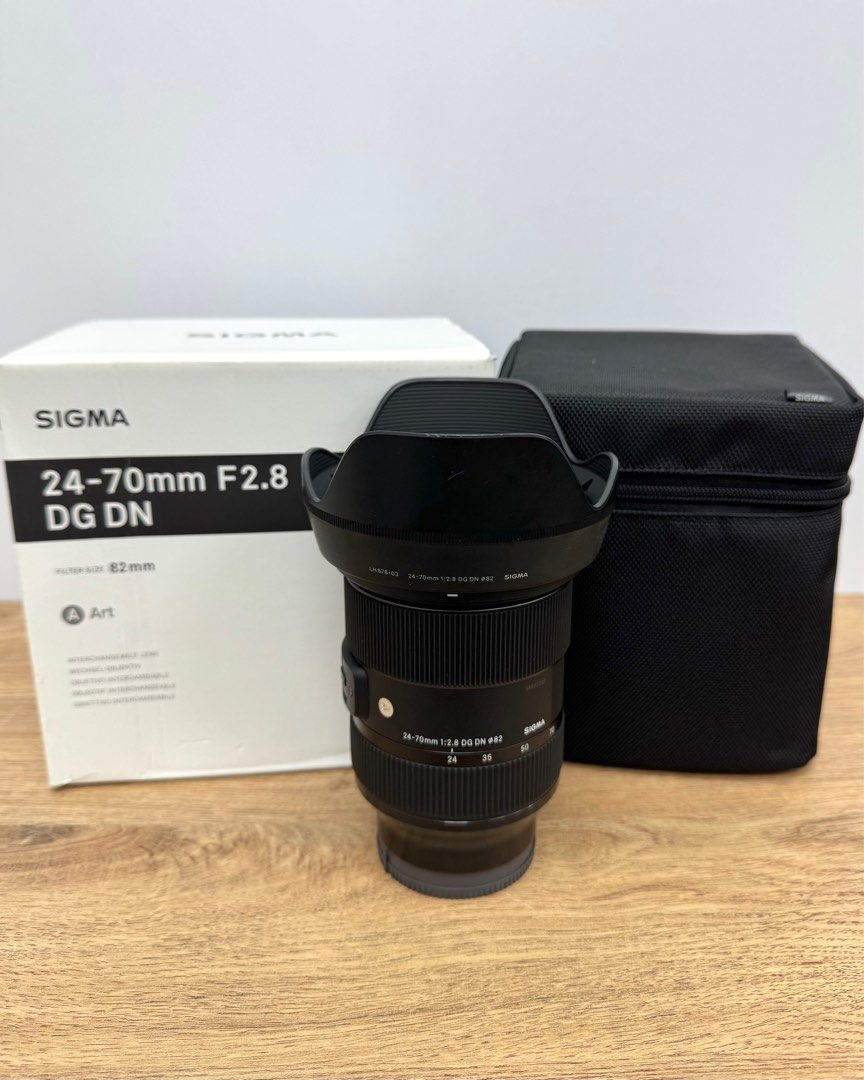 SIGMA 24-70MM F2.8 DG DN ART LENS FOR SONY FE MOUNT (99% NEW ...