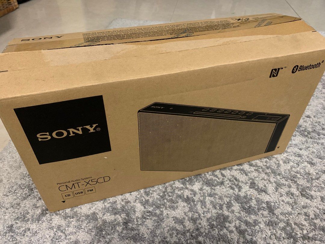 Sony CMT-X5CD Personal Audio System CD player Bluetooth, TV & Home ...