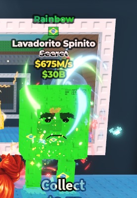 [SOLD] Steal a Brainrot (SAB) Rainbow Lavadorito Spinito (Brazil Trait ...