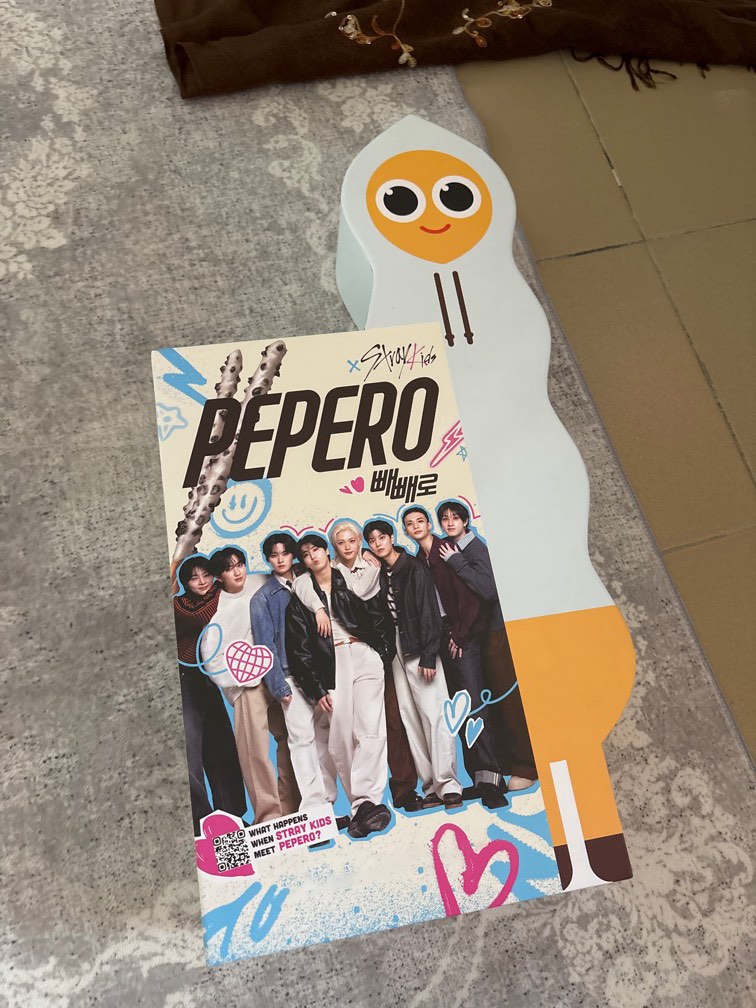 Stray Kids Pepero, Hobbies & Toys, Collectibles & Memorabilia, Fan ...
