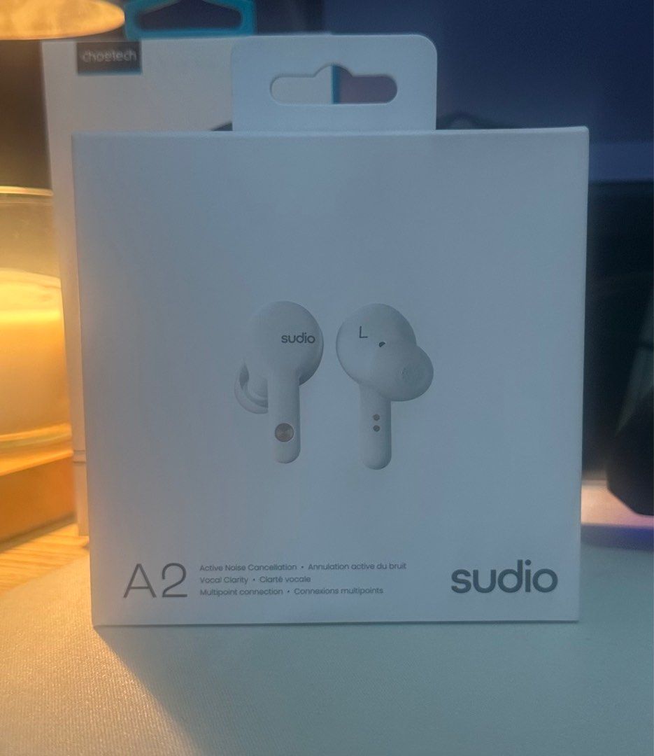 Sudio A2 Wireless Earphones - White, Audio, Earphones on Carousell