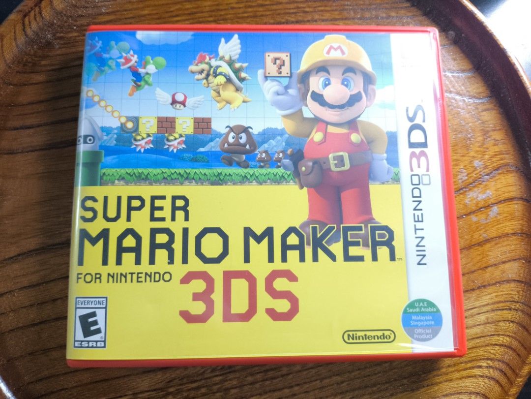 Super Mario Maker 3DS, Video Gaming, Video Games, Nintendo on Carousell