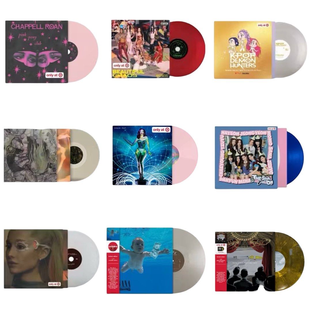 TARGET EXCLUSIVE VINYL RECORDS BLACK FRIDAY 2025 SALES, Hobbies & Toys ...