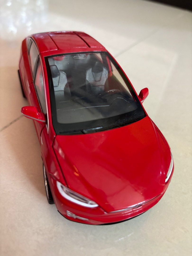 Tesla Model X Diecast Toy Car, Hobbies & Toys, Toys & Games on Carousell