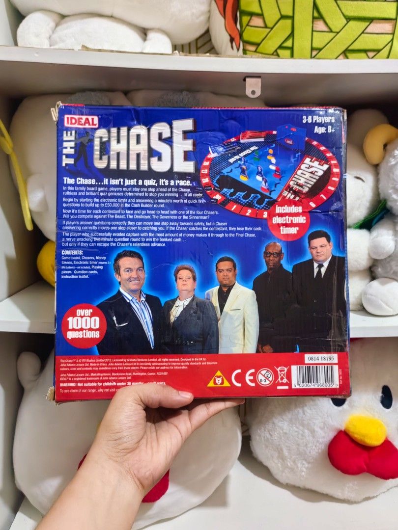 THE CHASE Family Board Game, Hobbies & Toys, Toys & Games on Carousell