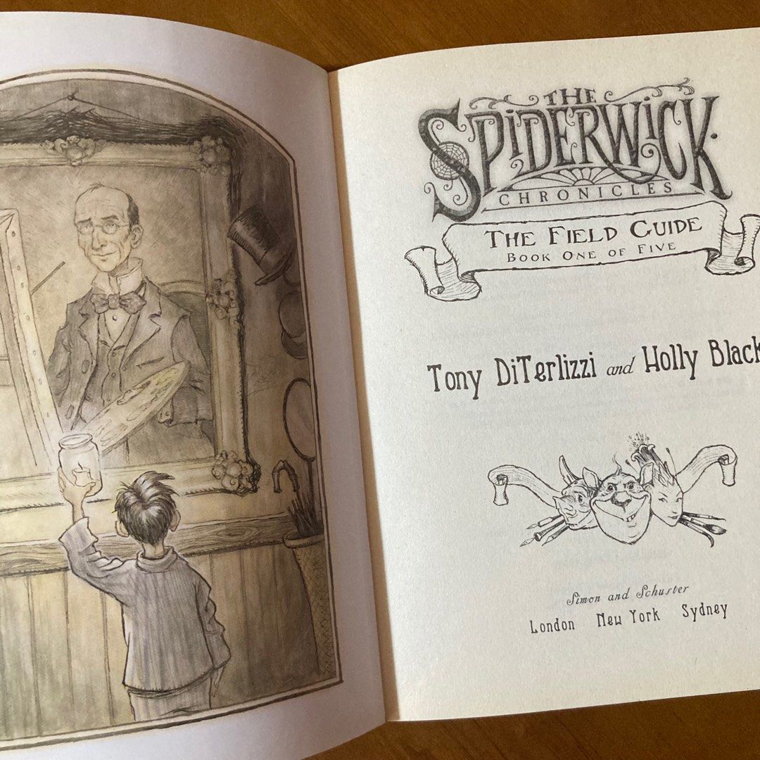 The Spiderwick Chronicles Book 1: The Field Guide by Tony DiTerlizzi ...