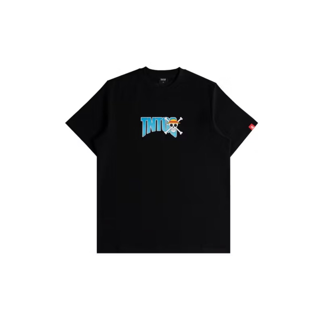 TNTCO One Piece Logo Tee - Black, Men's Fashion, Tops & Sets, Tshirts ...
