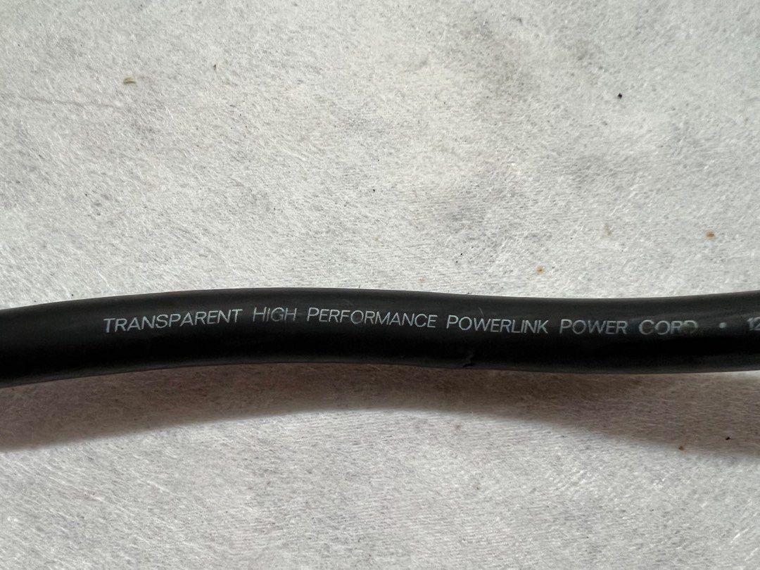 Transparent High Performance Powerlink Power Cord 1.5 meter, Audio ...