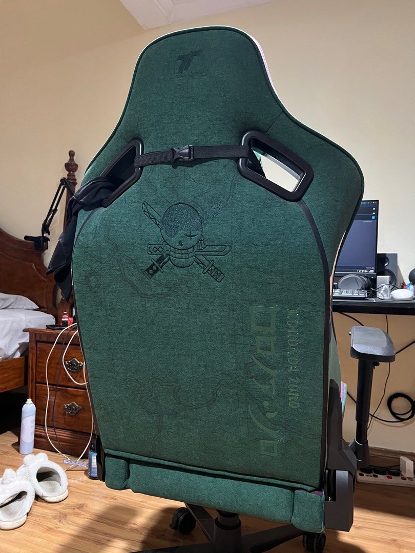 TT Racing Surge X One Piece Zoro Gaming Chair, Furniture & Home Living ...