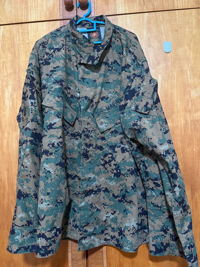 US Marine Corps Digital Camo Jacket, Men's Fashion, Coats, Jackets and ...
