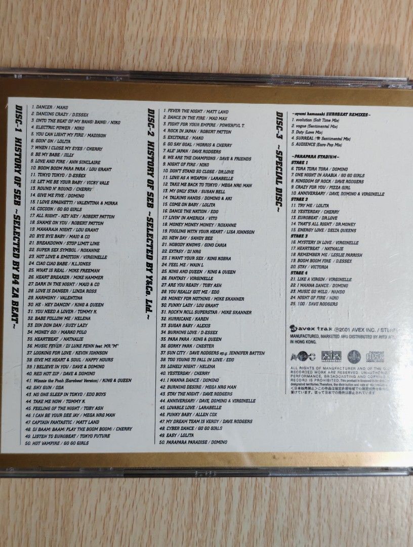 120 Super Eurobeat 3CD set - non stop megamix, Hobbies & Toys, Music & Media, CDs & DVDs on ...