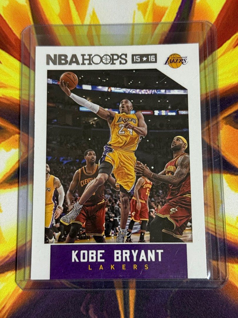 2015-2016 NBA Panini Hoops Basketball Card - Kobe Bryant *Lebron James ...