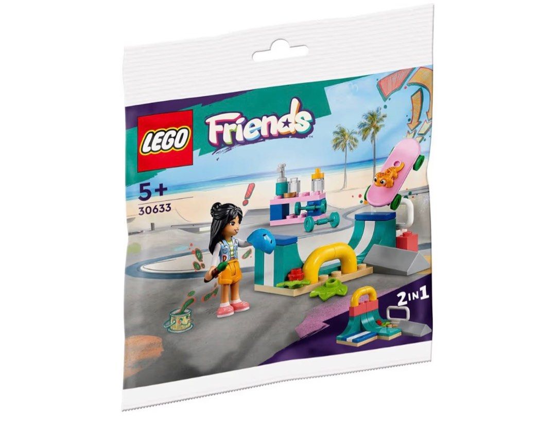 [4] LEGO 30633 Friends Skate Ramp Polybag, Hobbies & Toys, Toys & Games ...