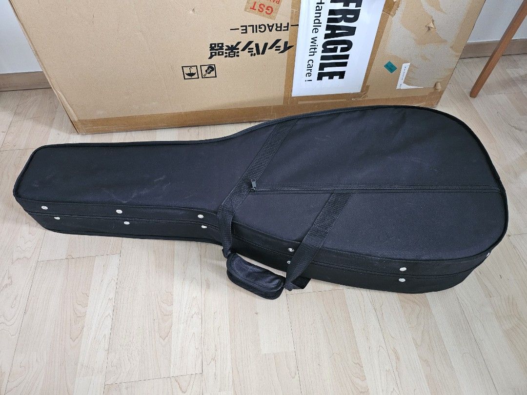 Acoustic Guitar Foam Case, Hobbies & Toys, Music & Media, Music ...