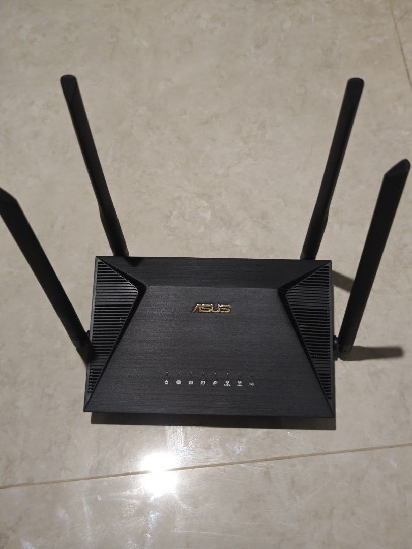 ASUS WiFi 6 Router AX1800 (RT-AX53U), Computers & Tech, Parts ...