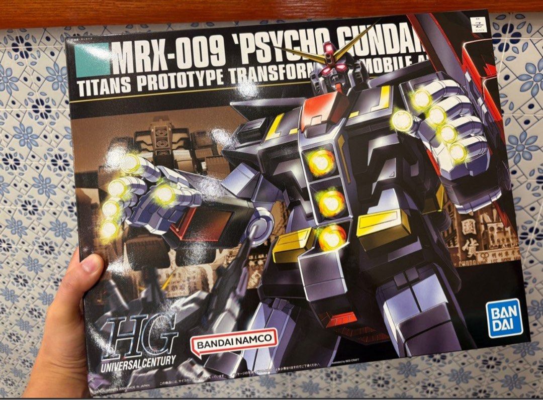 Bandai HG MRX-009 Psycho Gundam Model Kit, Hobbies & Toys, Toys & Games ...