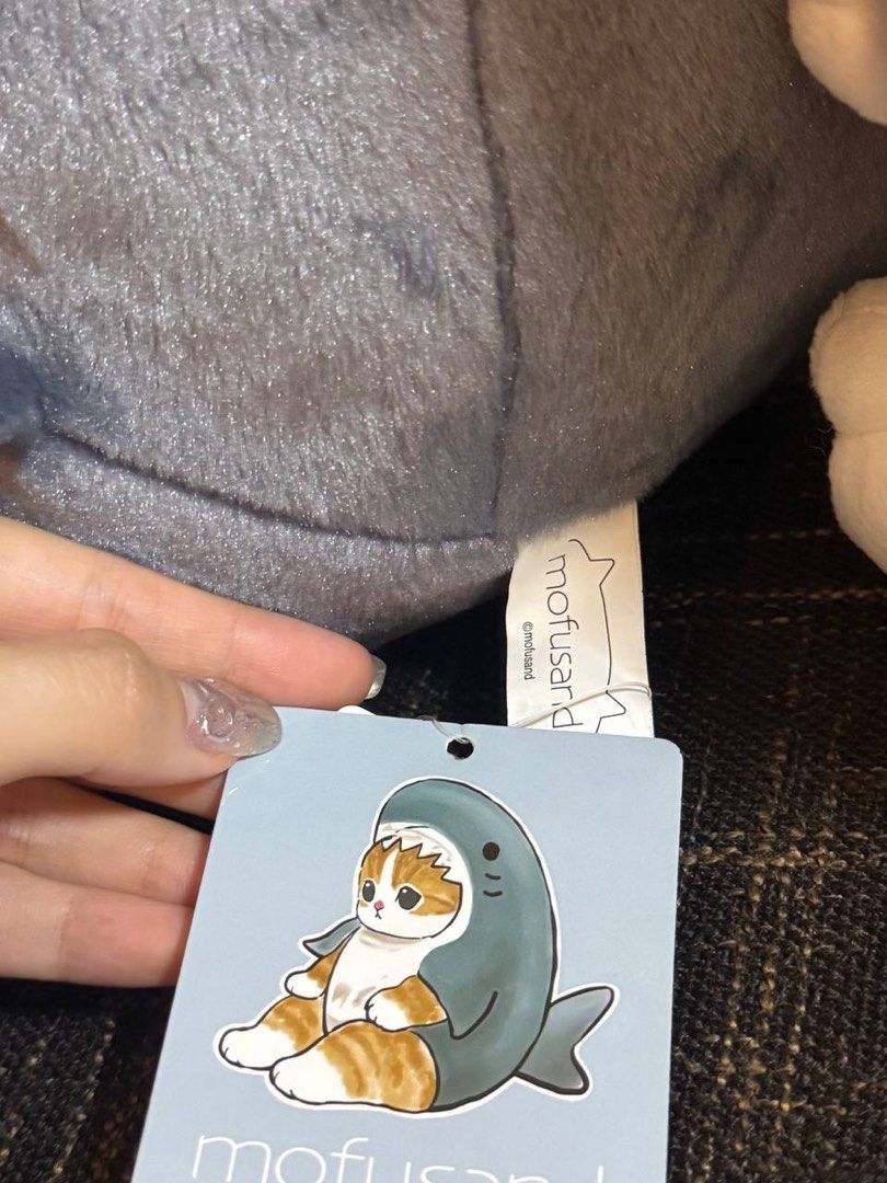 BNWT authentic 33cm Mofusand shark octopus Plush soft toy plushie ...