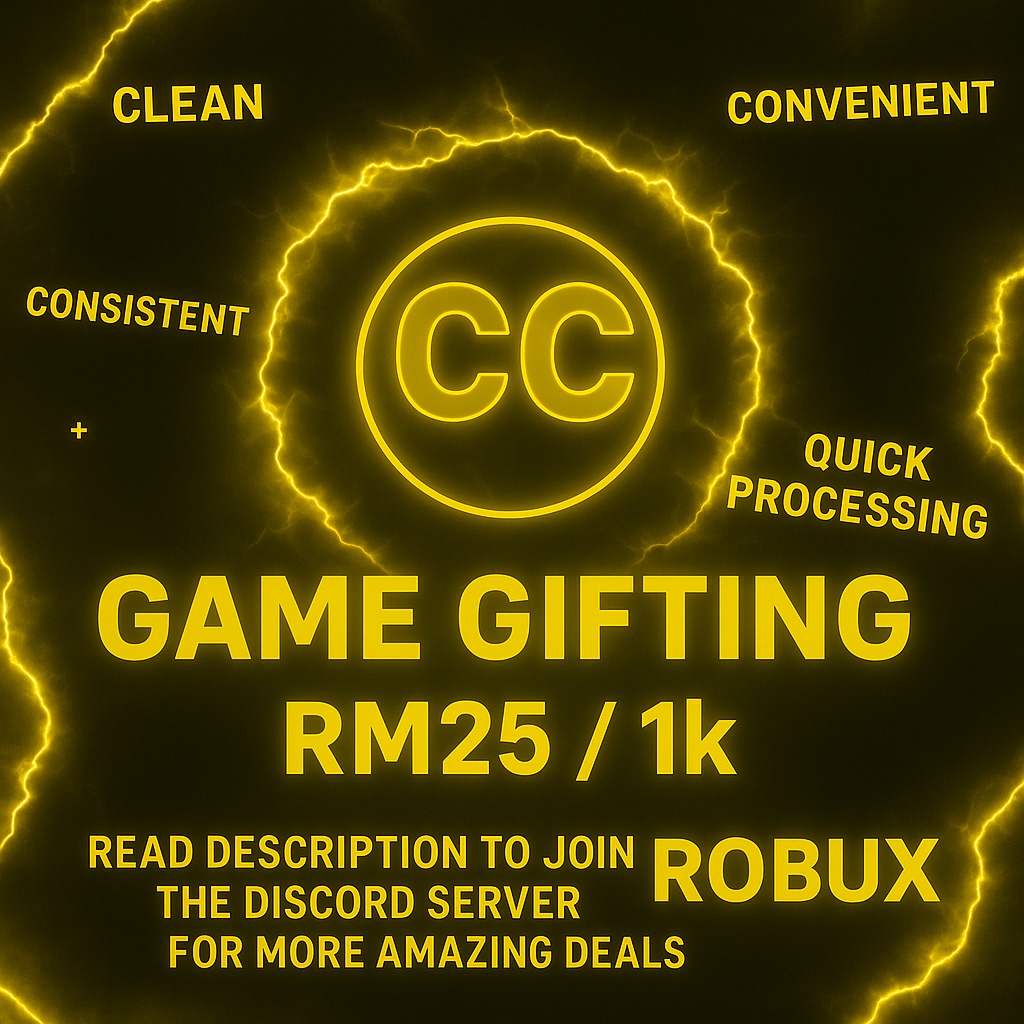 Cheapest Roblox Robux Game Gifting Malaysia RM25/1K, Video Gaming ...