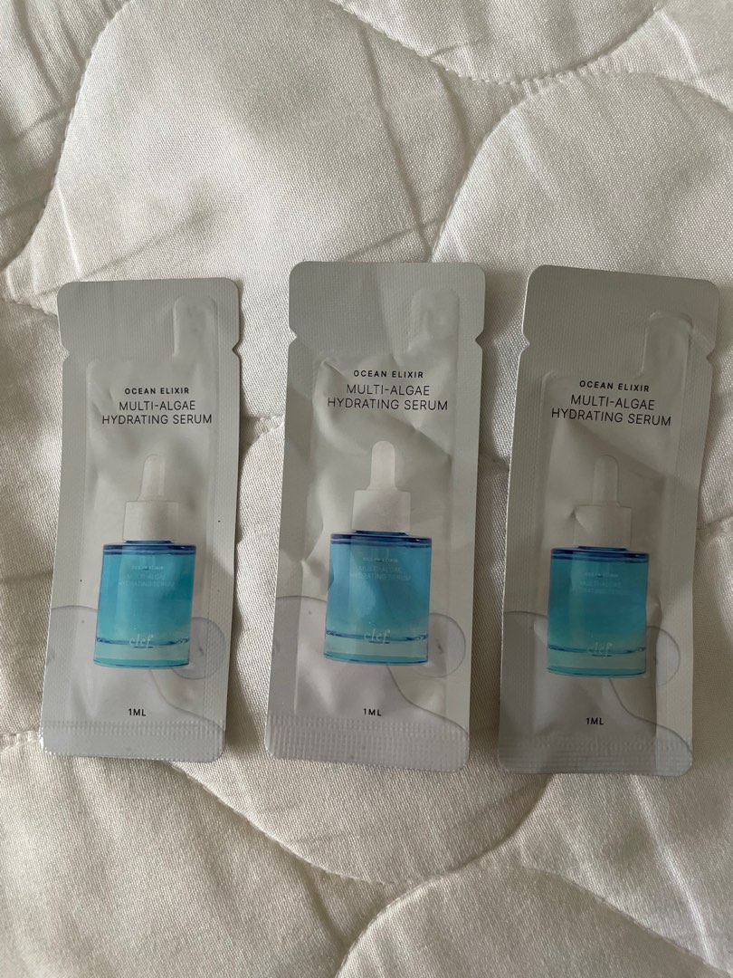 CLEF Sachet Ocean Hydrating Serum 1ml x3, Beauty & Personal Care, Face ...