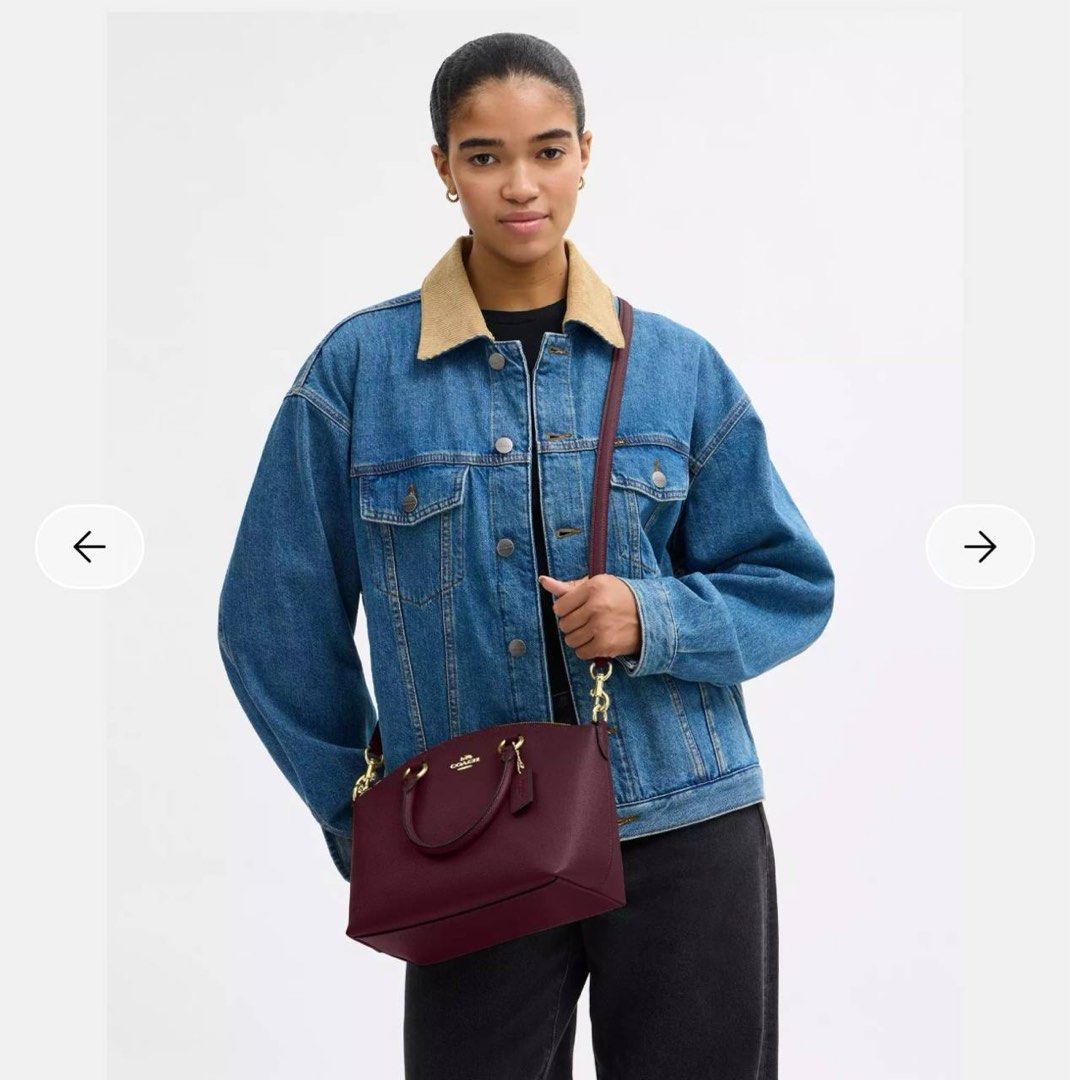 Coach Sadie Satchel Bag, Luxury, Bags & Wallets on Carousell
