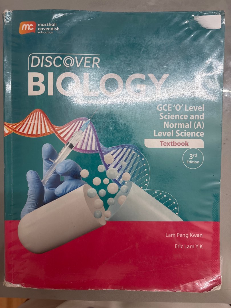 Discover Biology GCE 'O' Level Textbook, Hobbies & Toys, Books ...