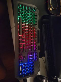 🚚 FREE SHIPPING! 🚚 ⌨️ MADLIONS MAD68 HE RGB Gaming Keyboard Magnetic Amber Pro Switch 💡 (Black🖤 ...