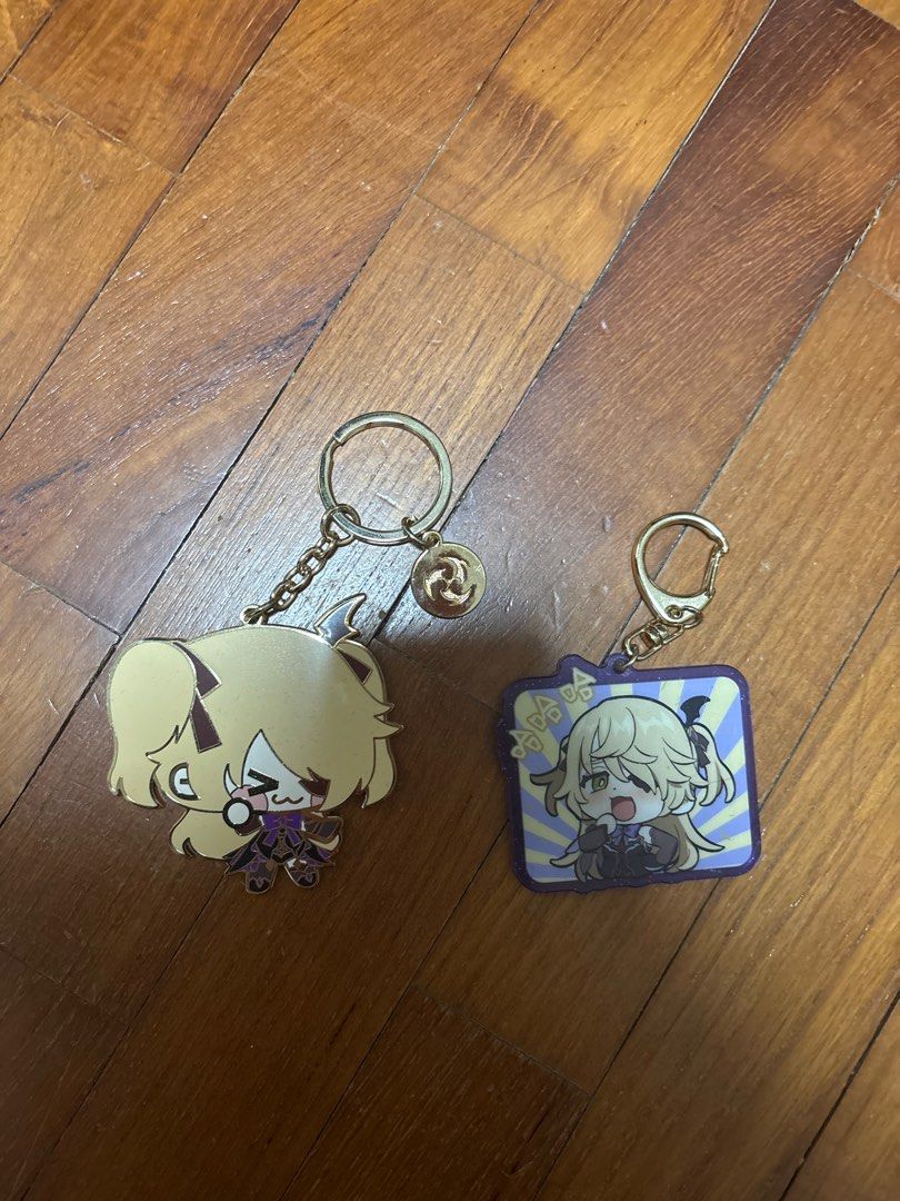Genshin Impact Fischl Keychains, Hobbies & Toys, Memorabilia ...