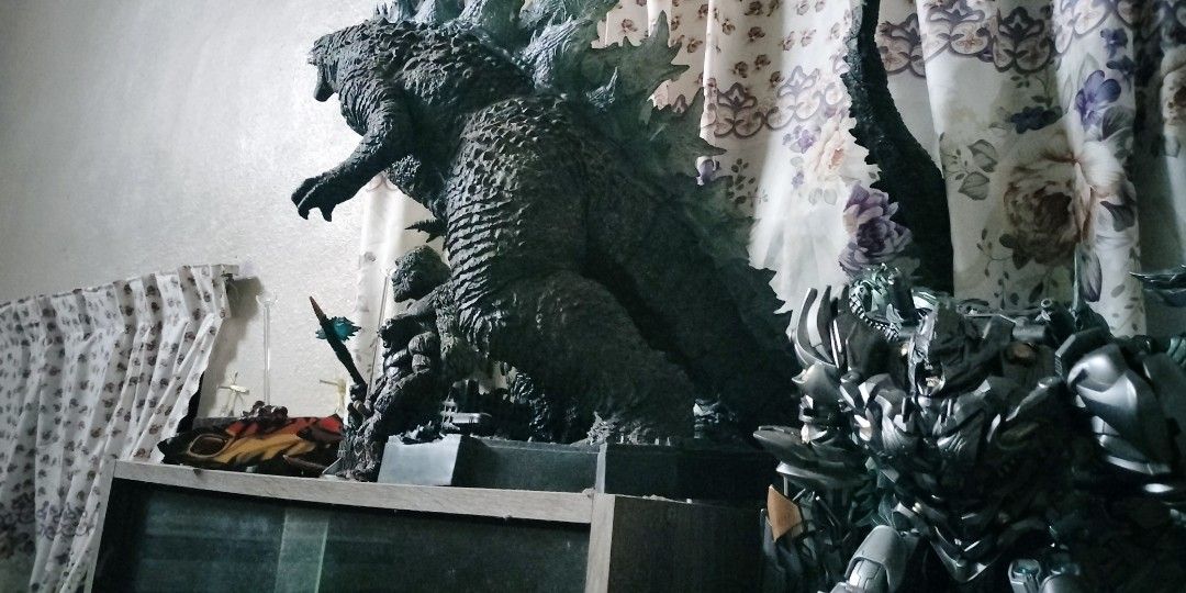 Godzilla 50cm led light, Hobbies & Toys, Toys & Games on Carousell