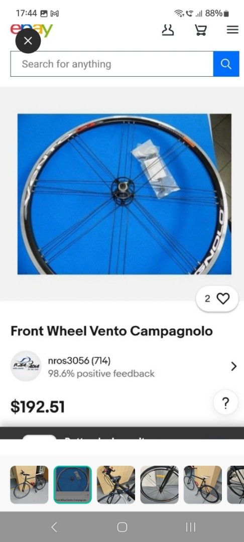 Cranston Bike w Campagnolo Wheel, Sports Equipment, Bicycles & Parts ...