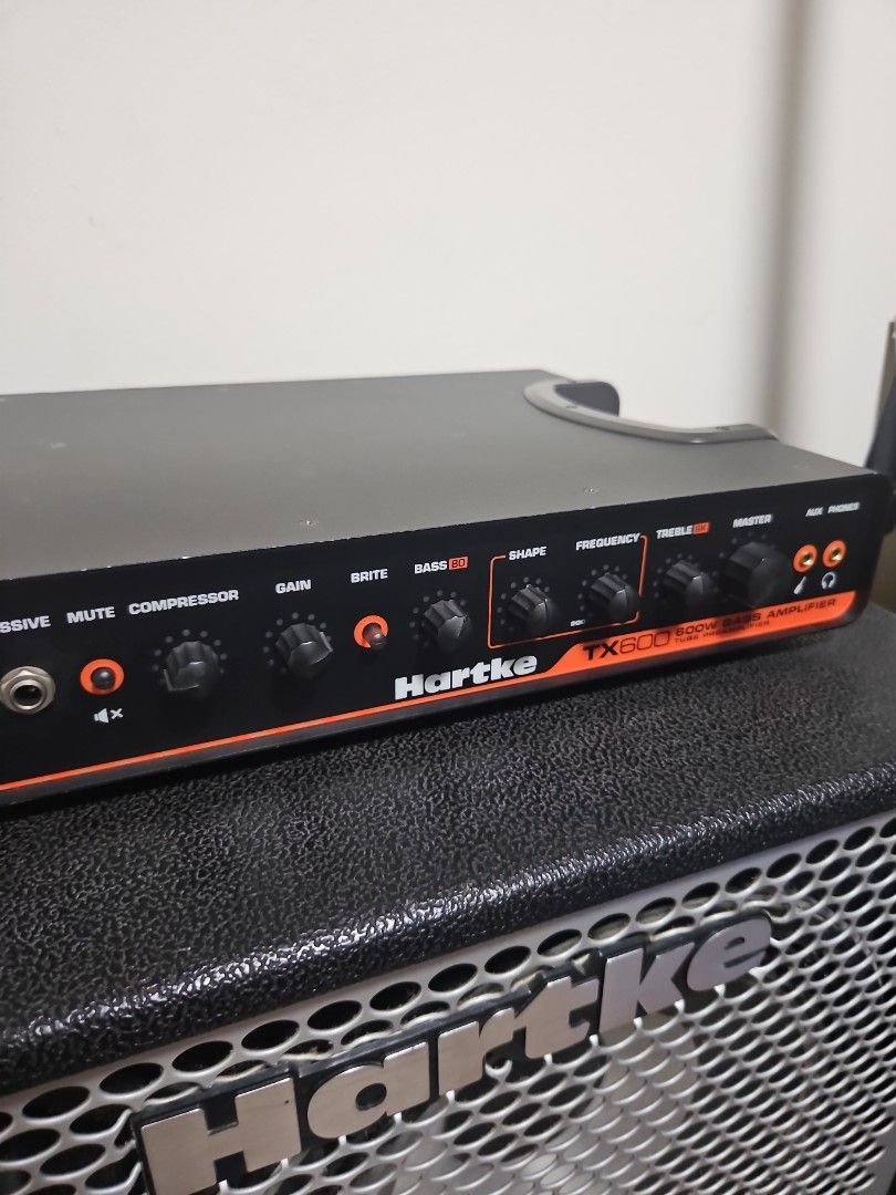 Lowered Price til 1 Dec: Hartke TX600 Bass Amplifier and HyDrive 112 ...