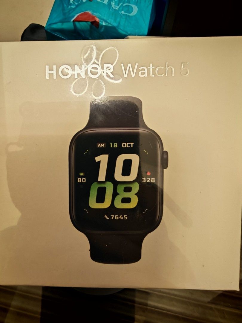 Honor Watch 5 - Black, Mobile Phones & Gadgets, Wearables & Smart ...
