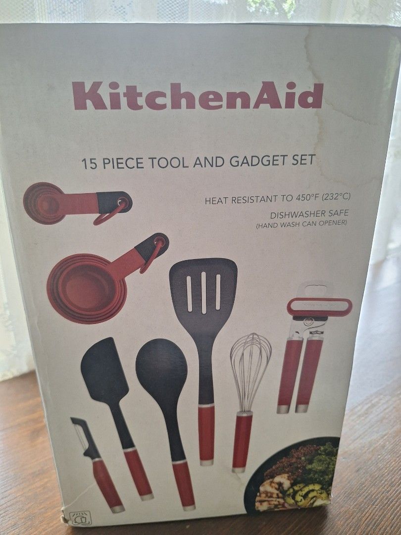 KitchenAid 15 Piece Tool and Gadget Set, TV & Home Appliances, Kitchen ...