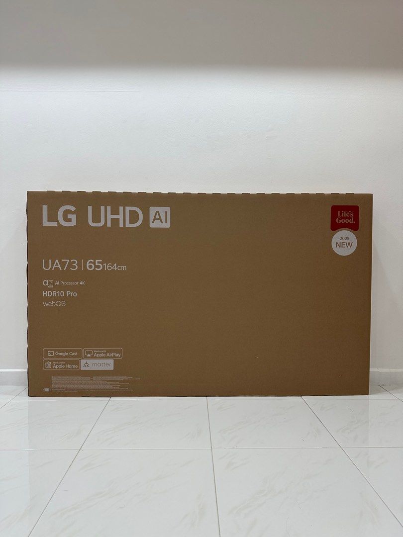 LG 65” Inch 4K UHD Smart TV Television 2025 Model, TV & Home Appliances ...