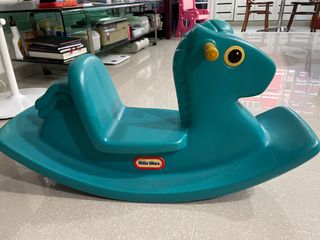 Little Tikes Blue Rocking Horse, Babies & Kids, Infant Playtime on ...