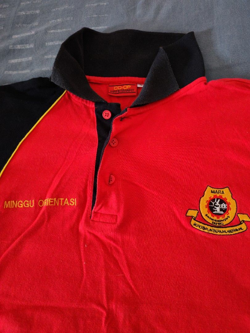 MARA Orientation Polo Shirt Baju sekolah MRSM, Men's Fashion, Tops ...