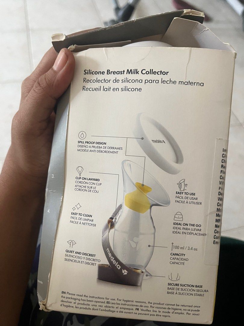 Medela Silicone Breast Milk Collector, Babies & Kids, Nursing & Feeding, Breastfeeding & Bottle ...