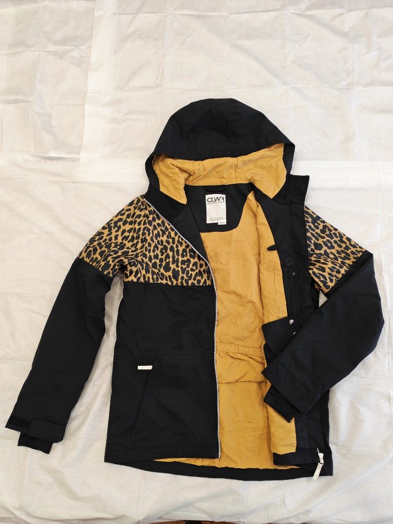Men Leopard Print Snowboard skii Jacket -S Size, Snow Winter, water ...