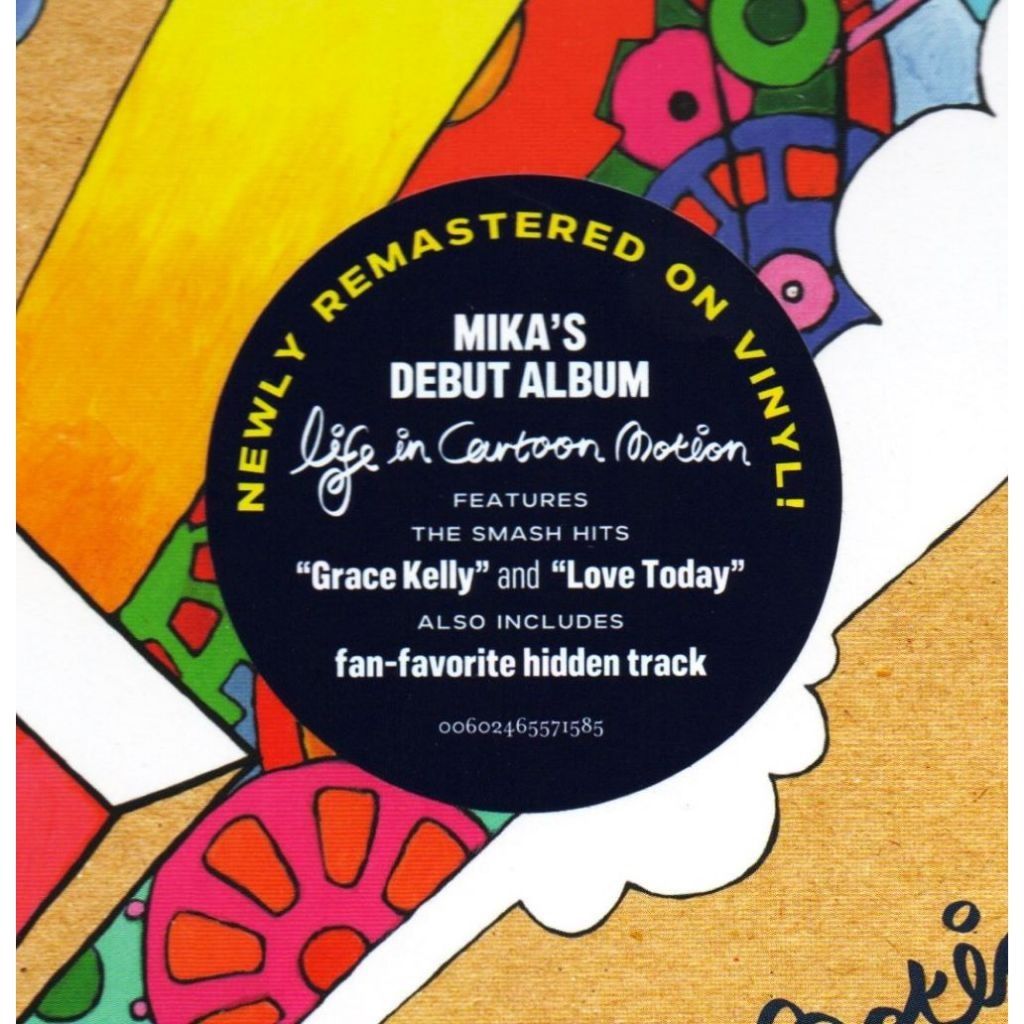 MIKA - Life In Cartoon Motion ( 2 LP )( Newly Remastered on Gatefold ...