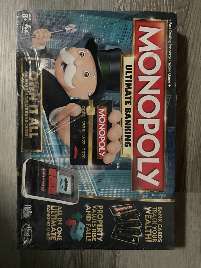 Monopoly Ultimate Banking Board Game, Hobbies & Toys, Toys & Games on ...