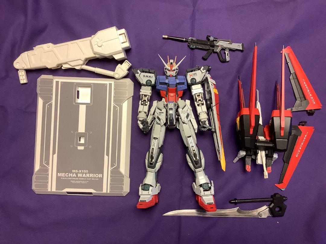 MOSHOW Metal Build Plus Ms-X105 Aile Mecha Warrior Gundam 連 Machinery ...