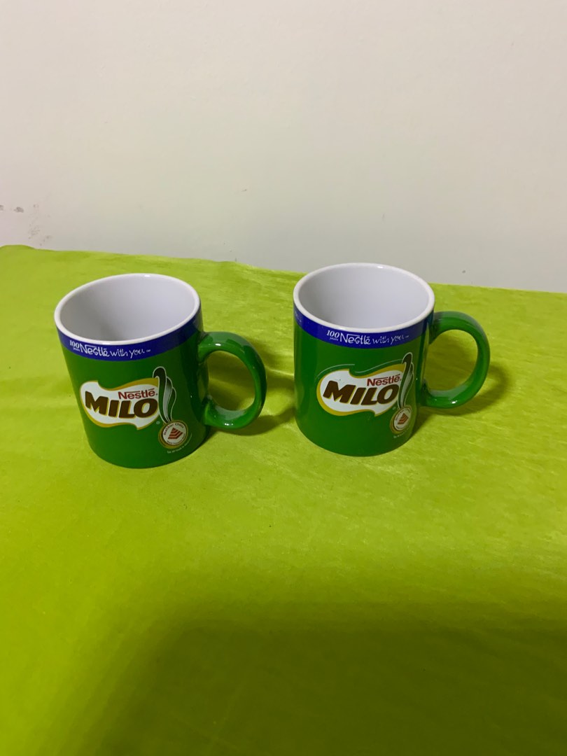 Nestle Milo Mugs - Set of 2, Furniture & Home Living, Kitchenware ...