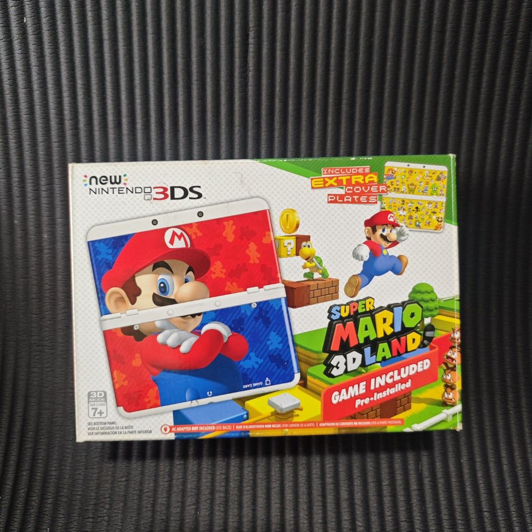 New Nintendo 3DS Super Mario 3D Land Limited Edition With Box, Video ...