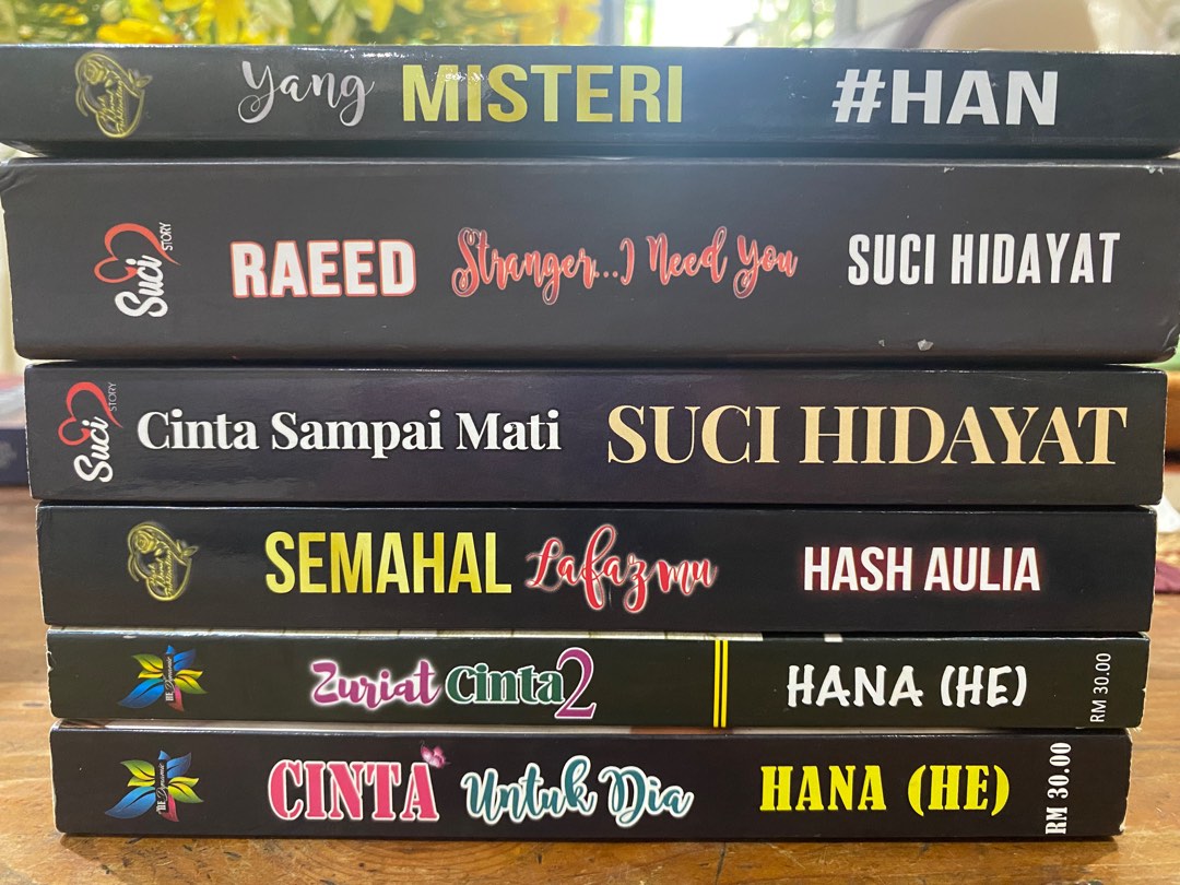Novel Suci Hidayat, Hash Aulia, Hana HE, # Han, Hobbies & Toys, Books ...