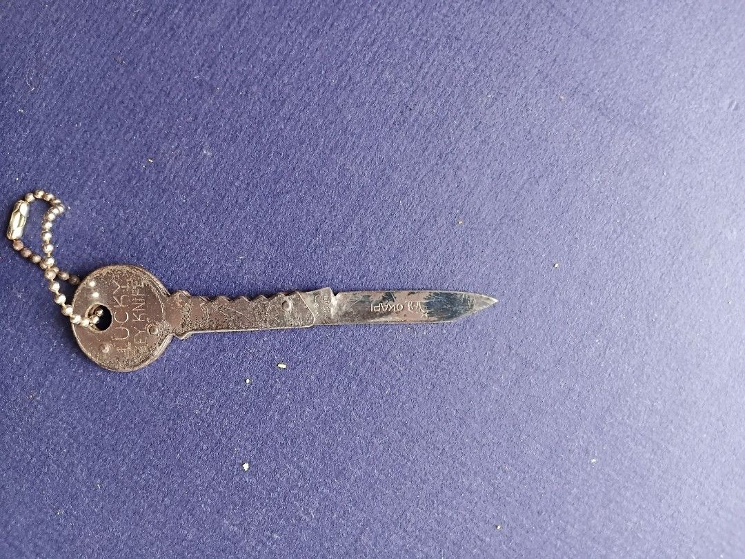 Okapi Key Knife, Hobbies & Toys, Collectibles & Memorabilia, Vintage Collectibles on Carousell