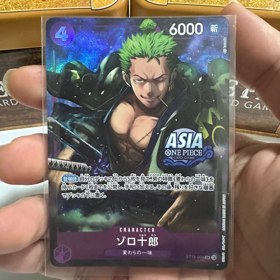 One Piece Card Game / Asia Region Limited Treasure Chest TC01 / Roronoa ...