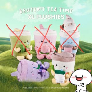 BEUTEA PLUSHIE XL & SMALL PLUSHIE & WHOLE SET 5 , Hobbies & Toys, Toys ...