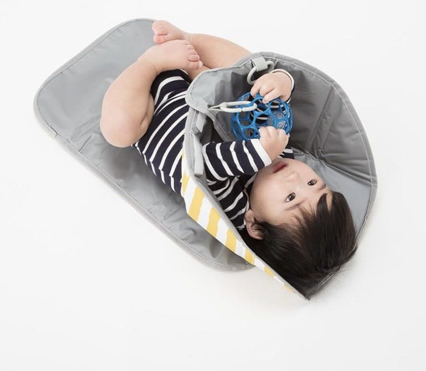 Oshimekedai 3 in 1 diaper change diaper, Cushion mat, easy folding ...