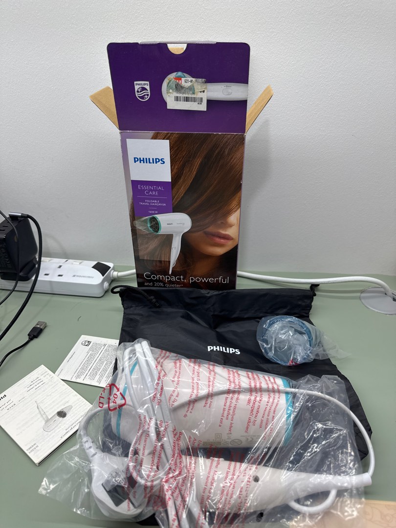 Philips Essential Care hair dryer, Beauty & Personal Care, Hair ...