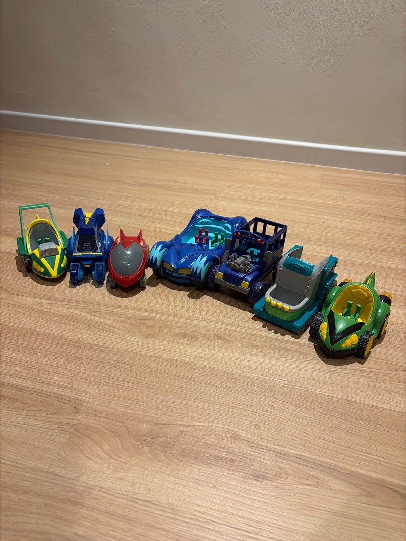 PJ Masks Toy Cars Set, Hobbies & Toys, Toys & Games on Carousell